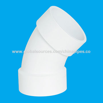 China45deg Elbow for DWV with NSF Certificate on Global Sources