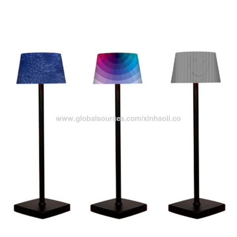 China 2022 new design rechargeable LED Table Lamp cordless restaurant ...