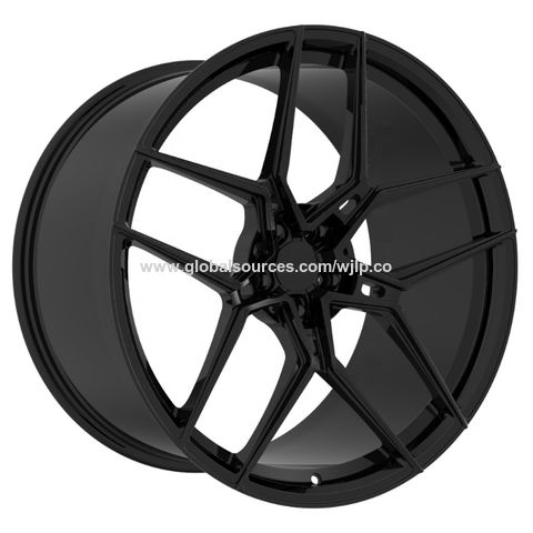 China Customizable Gold Over Polish 6x135 Alloy Wheel Rims Concave ...