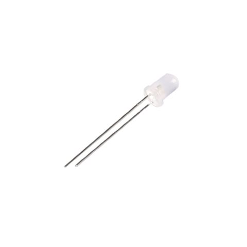 China 5mm dip led Oval Ultra Red lamp led Red Diffused Water Clear Lens ...