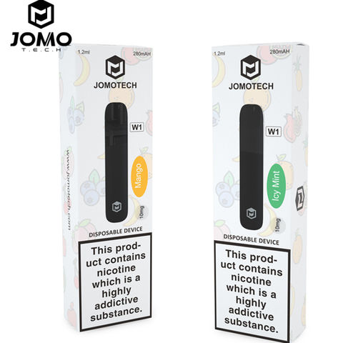 China 2021 popular 300puff 1.2ml 280mah battery capacity jomo ...