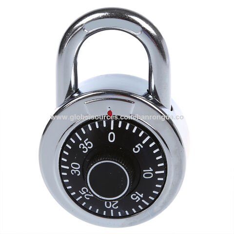 China Security coded password lock Round Shape 50mm dial combination ...
