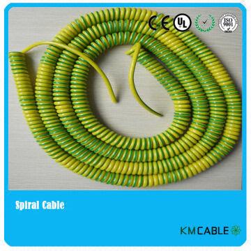 Single Core Curly Cords,spiral Cable,coiled Cord,earth Wire | Global ...