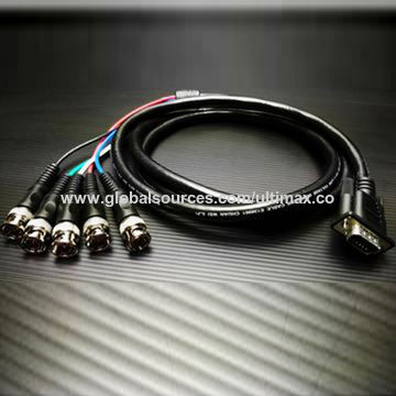 Taiwan Cable For HD DSUB Male to BNC Male on Global Sources,Computer ...