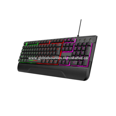 China Gaming Keyboard with palm rest on Global Sources,keyboard,gaming ...
