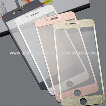 China High Quality 0.2mm Color Painted Front and Back Tempered Glass ...