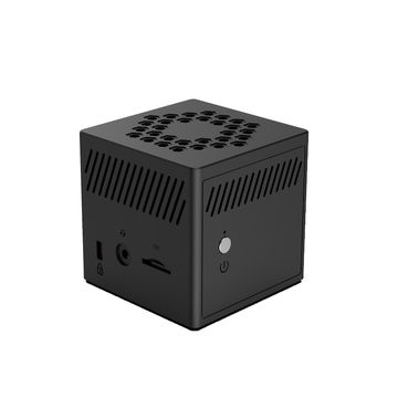 China J4125 CPU mini cube computer with Dual band wifi Gigabit Lan ...