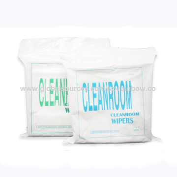 China Cold Cut Sealed Edge Cleanroom Polyester Wiper 1004D 4*4 1009D 9* ...