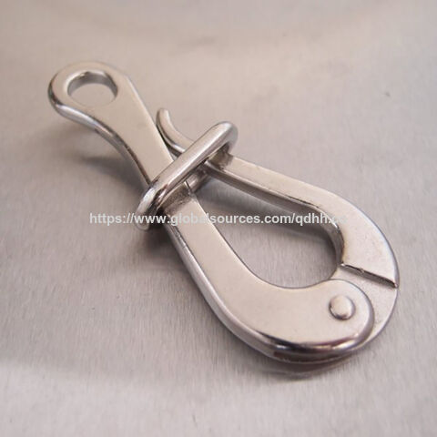 China 1/2'' Stainless Steel Pelican Hook with Eye and Slide Link, SS304 ...