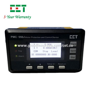 China CET PMC-550J DC/AC Direct/Reversing Start Control Electrical Over-Current Relay Motor ...