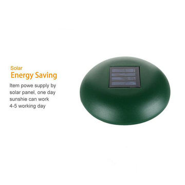Solar Mole Repeller - Sonic Mole Repellent Rodent Control Deterrent ...