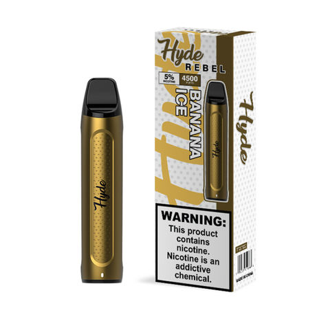 China Hyde rebel disposable electronic cigarettes recharge 4500 puffs ...