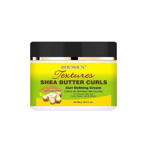 China ROUSHUN Shea butter curls smooth silky soft curls Hair Treatment ...