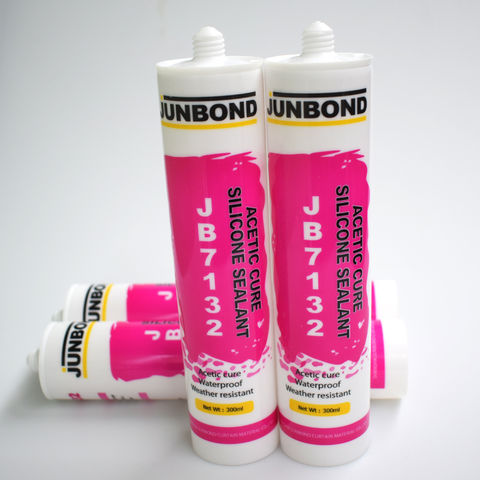 China Junbond JB7132 one component auto glass clear acetic silicone sealant Indonesia on Global ...