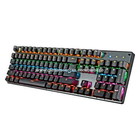 China Gaming Keyboard,For Gamer Use RGB Backlight Wired Cable Keyboard ...