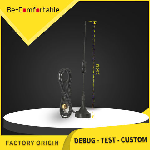 China 3G/GSM GPRS SMA Male Sucker Magnet Base Antenna with Extension ...