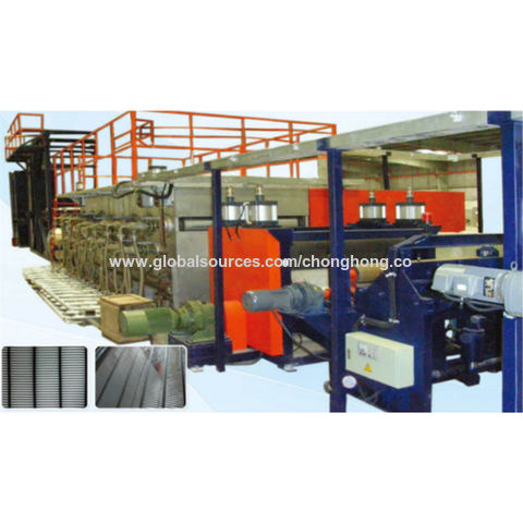 China Geosynthetics Material Machine (One-way Stretch Geogrid ...