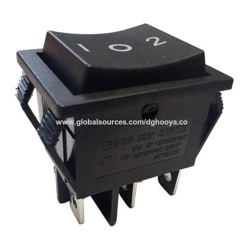 China Rotary Power Switches with 1KV AC for 1 Minute Withstand Voltage ...