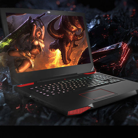 China 17.3 inch Gaming Laptop intel core i7 7700HQ NVIDIA GTX1060 6G ...