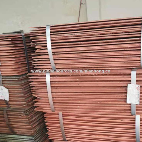 China Copper plate, electrolytic copper with 99.99% copper content 2021 ...