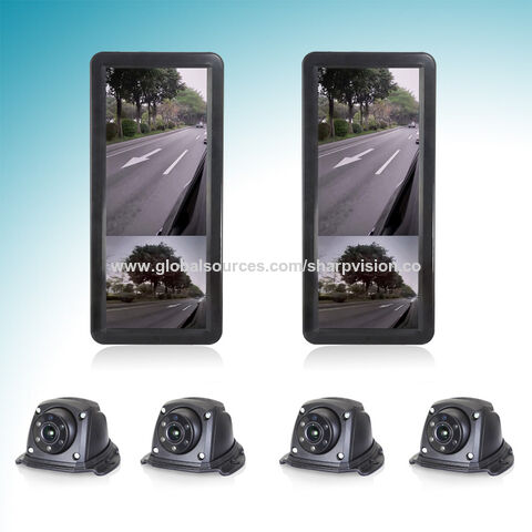China12.3'' HD Electronic Car Mirror Monitor System with IPS Screen ...