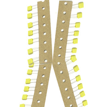 China Mini Box Metalized Polyester Film Capacitors, Suitable for Direct ...