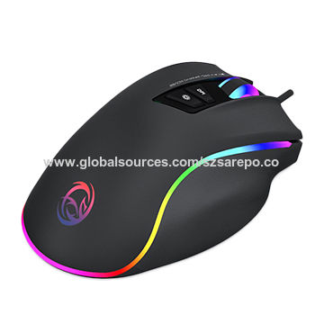 China 9D programmable gaming mouse with driver right wing switchable on ...