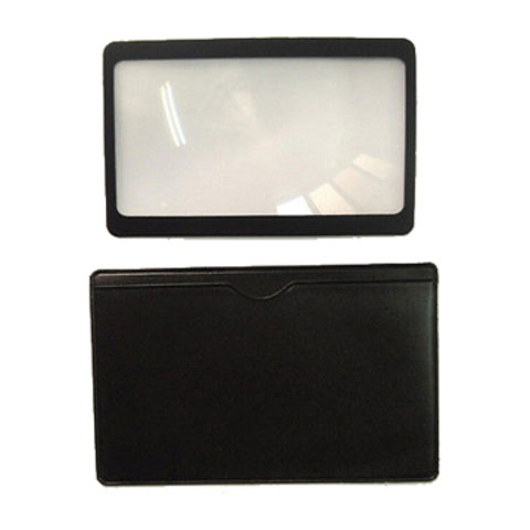 China Namecard Magnifiers, Made of PVC Material, Customized Printing ...