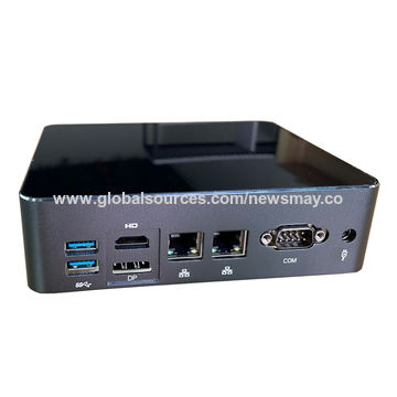 China 2 LAN mini pc I3-10th CPU HDMI DP Display Port Dual memory NVME ...