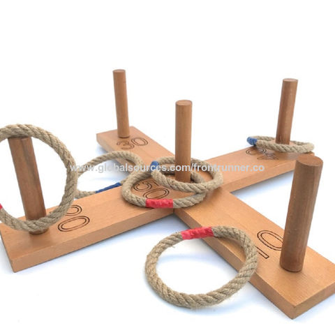 China Solid wood personalized ring toss game lawn game backyard game ...
