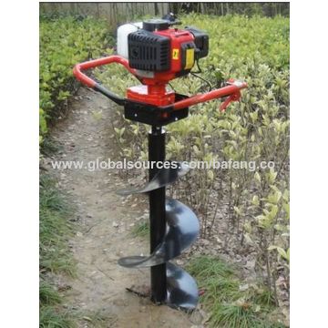 Hole digging machine/pit-picker/trench excavator | Global Sources