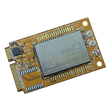 Taiwan WW-4131 4G LTE PCI Express Mini Card supports eSIM, UART TTL, RS ...