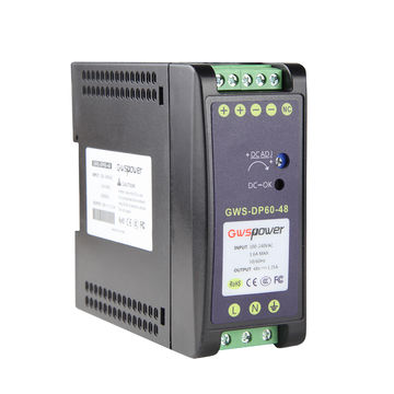 China Industrial Din Rail 60W power 48V for industrial POE switch on ...