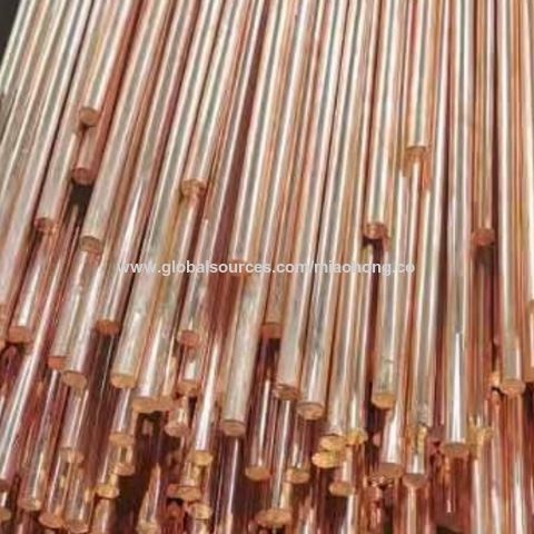 China Selling-hot Copper Rod/Copper bars 99.99% red copper rod on ...