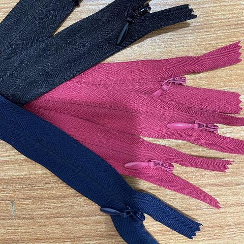 China New drop head zipper with invisible zipper on Global Sources ...