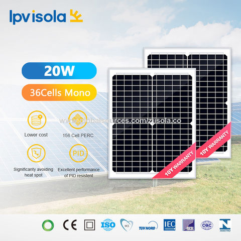 China Solar panel-Isola 25W polycrystalline solar panels 20W/25W/30W ...