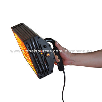 Shortwave infrared curing lamp, fixed or handheld operation, with ...