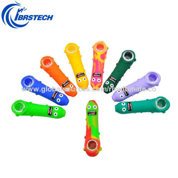 China Wholesale Silicone Smoking Pipe Cigarette And Herbal Smoking Weed ...