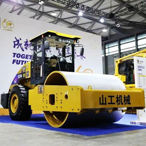 China SEM road roller, 22ton Single drum road roller, SED522 vibrating ...