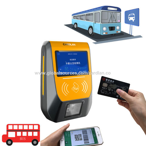 China Smart bus card reader Android validator support NFC payment on ...