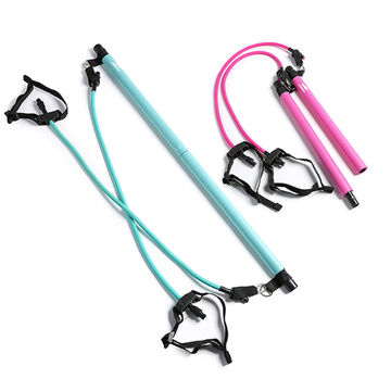 China Equipment pilates bar system pilates stick and biceps resistance ...