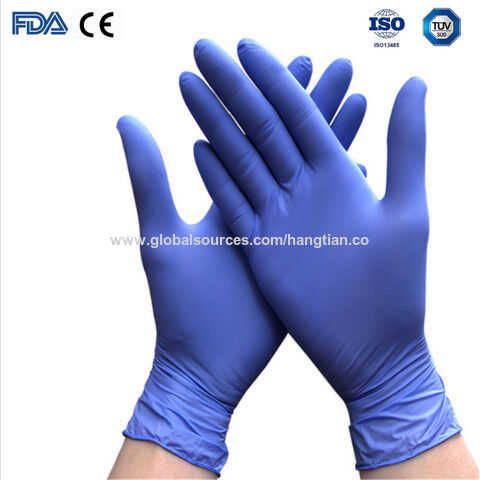 China Disposable Nitrile chemo lab hospital top level food safe exam ...