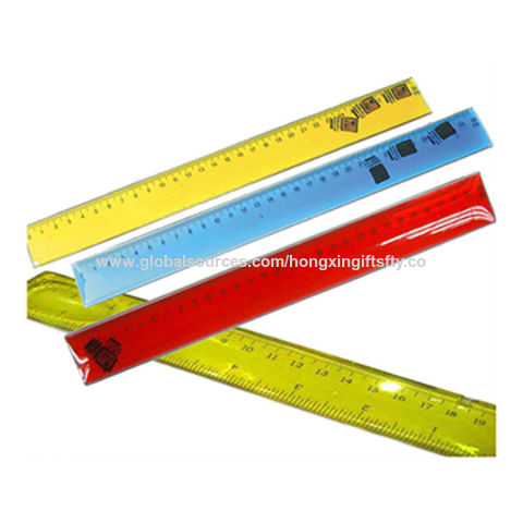 China 30CM custom promotional liquid filled PVC ruler on Global Sources ...