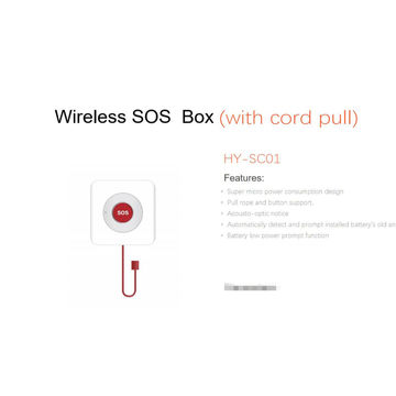 China Wireless SOS Box With Cord Pull SOS Alarm on Global Sources,SOS ...