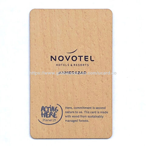 China Sponsored hotel keycards With Wood Material on Global Sources ...