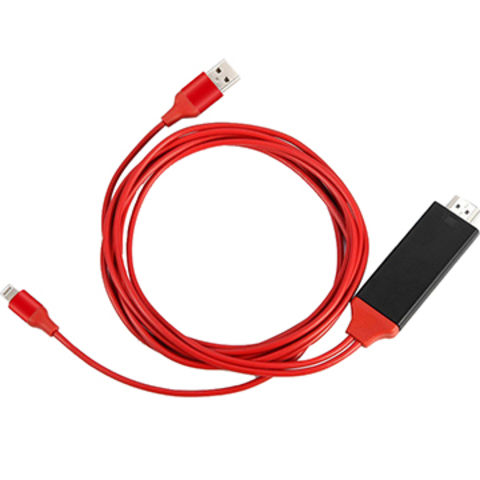 ChinaMHL Cable for iPhone iPad to TV 2M MHL to HDMI Cable 1080P HDTV ...