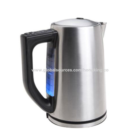 China LED Light Electric Kettle Stainless Steel 1.7L 2000W Fast Boil on ...