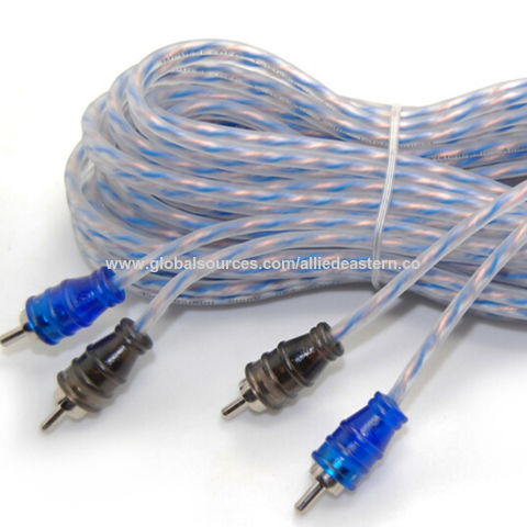 China TWISTED PAIR Audio Video RCA cable on Global Sources,rca cable ...