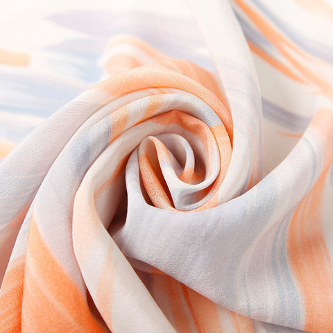 China 100% Silk CDC crepe printing fabric for apparel on Global Sources ...