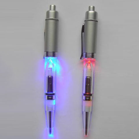 China Beautiful LED Pens, Available in Silver Color, with Fancy and ...